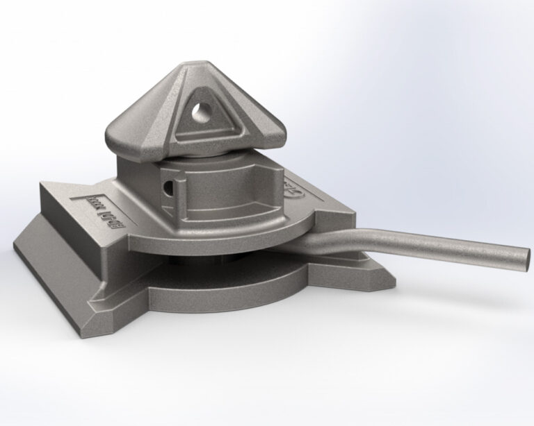 ISO Right Hand Twistlock with Fix Base Lock - W Hardware